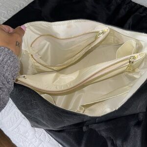 Zink | Bags | Zink Handbag Elegant Twotone Leather Tote Bag | Poshmark